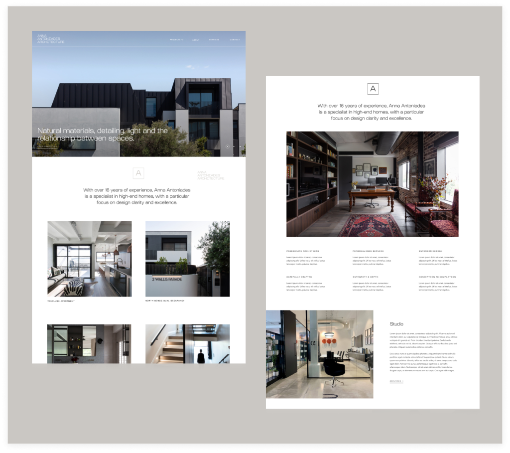 Explore Our Work With Anna Architects - welcome.